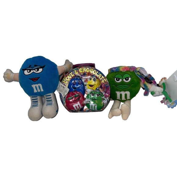 Mars | Toys | Vintage Mms Chocolate Candies Plush Toy Figures With ...